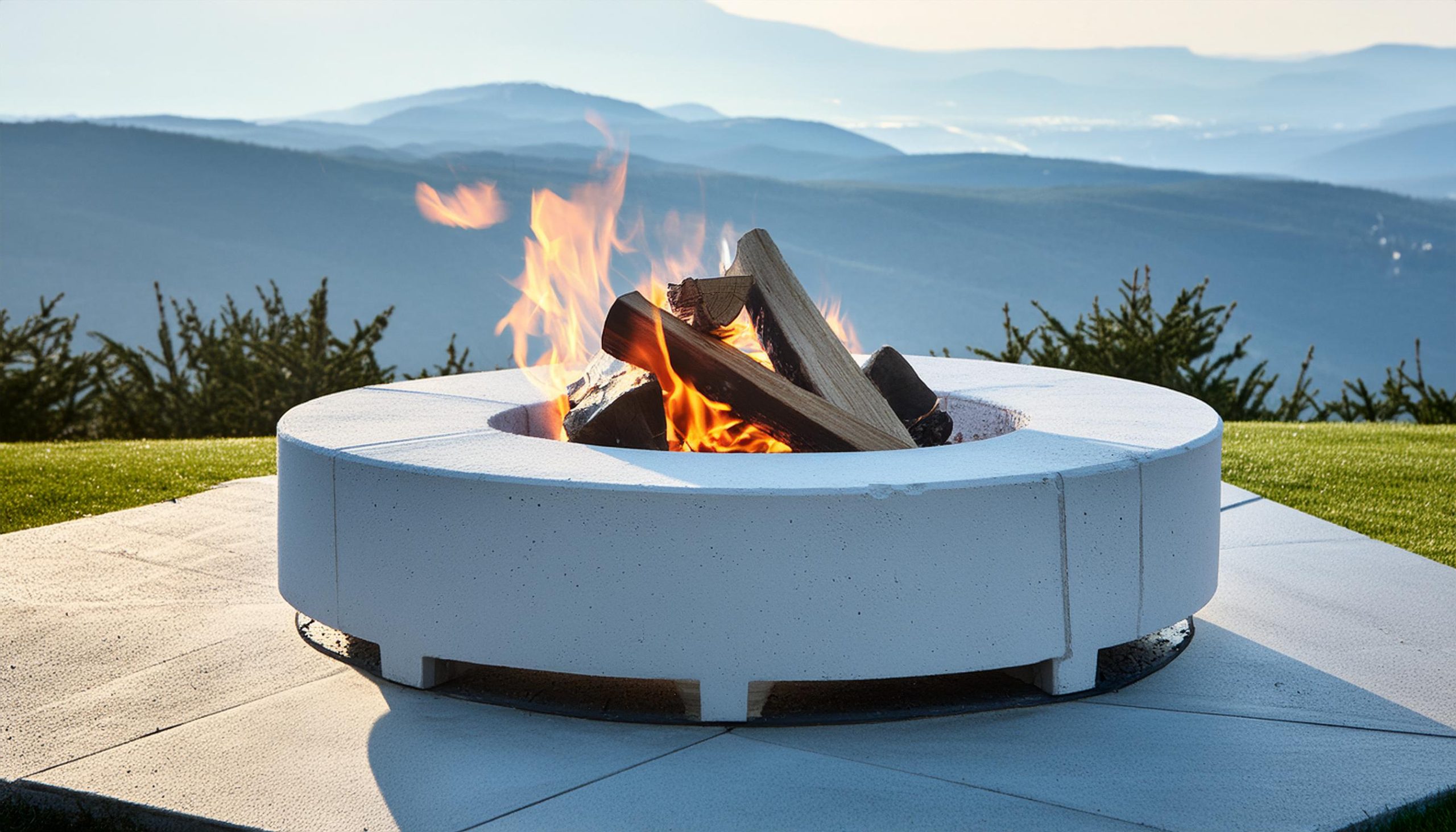 6.0. Crafting a Rustic Fire Pit with Lightweight Concrete: A Great ...