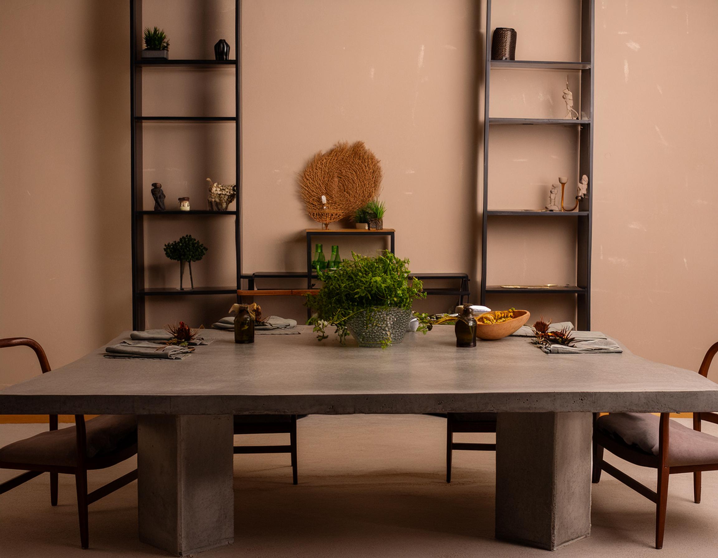 14.0. Lightweight Concrete Dining Table: The Ultimate Dining Experience ...