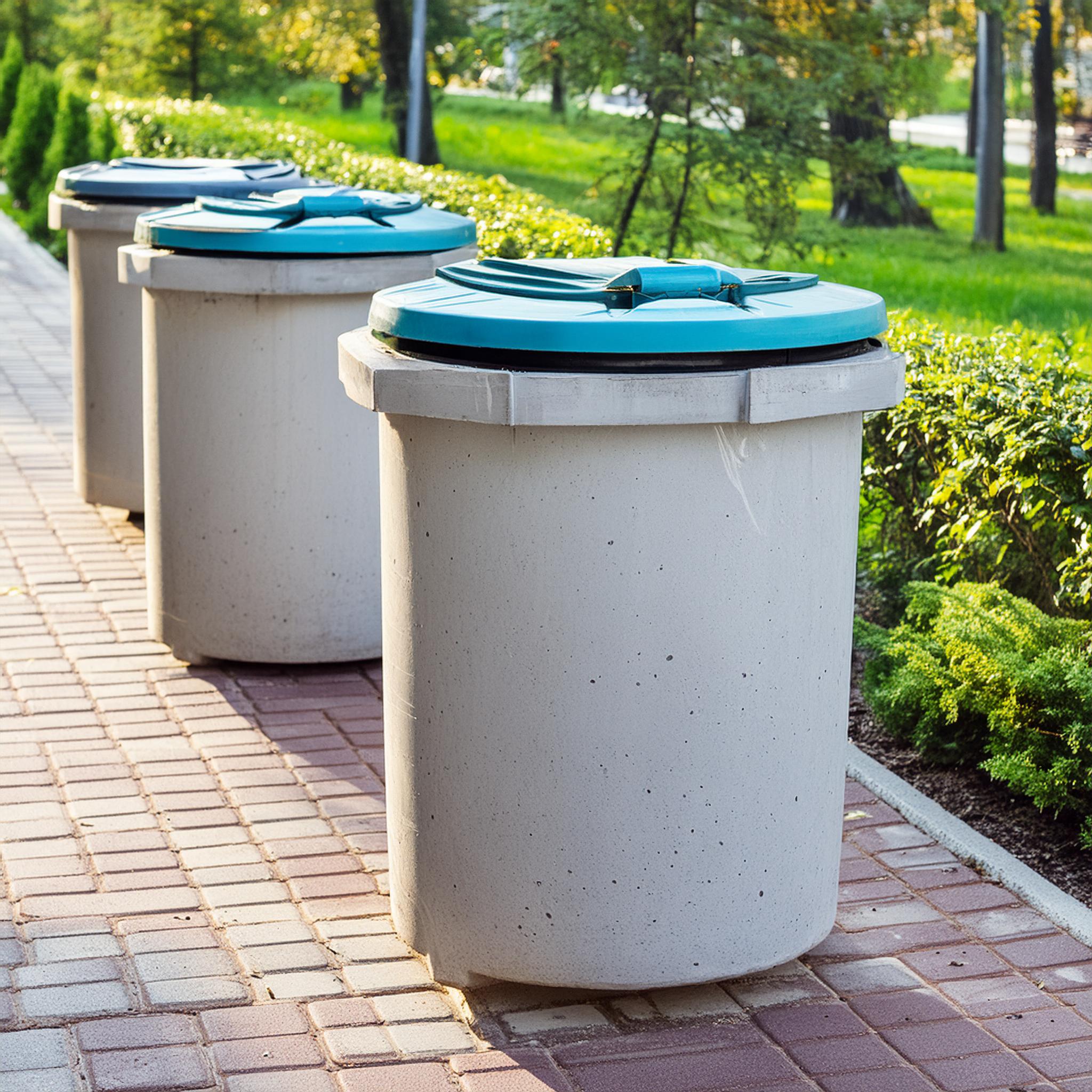 26.0 Lightweight Concrete Waste Bin: A Great Alternative for ...