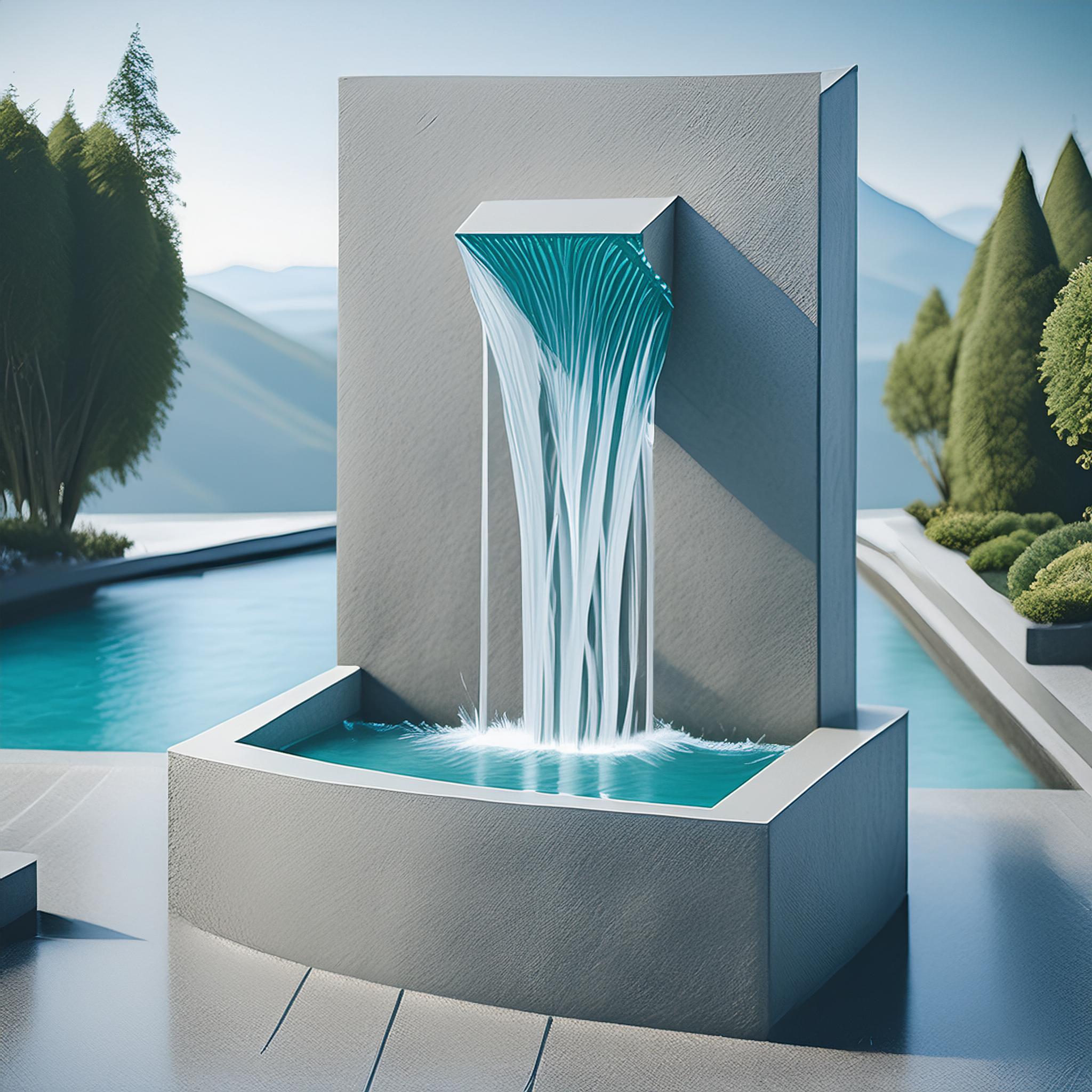 34.0 Lightweight Concrete Water Feature! Remodel Your Garden with a ...